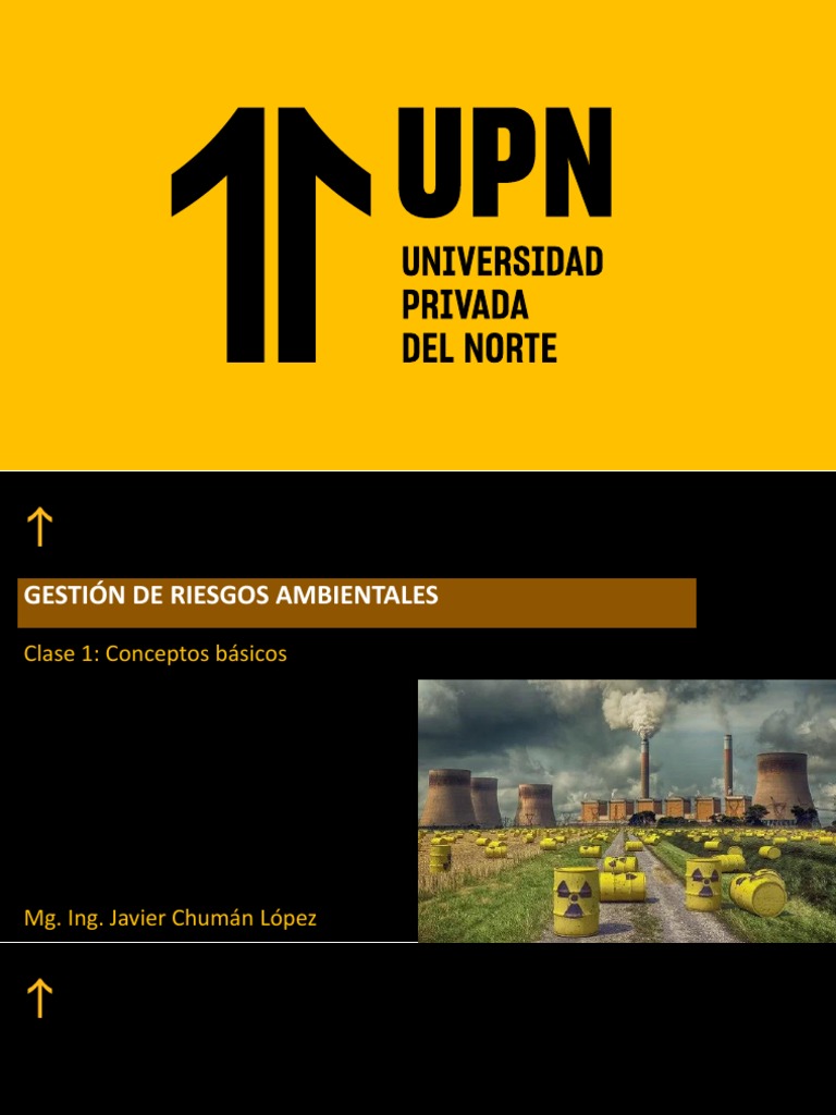 GRA - Clase 1 - Conceptos Básicos | PDF | Riesgo | Entorno natural
