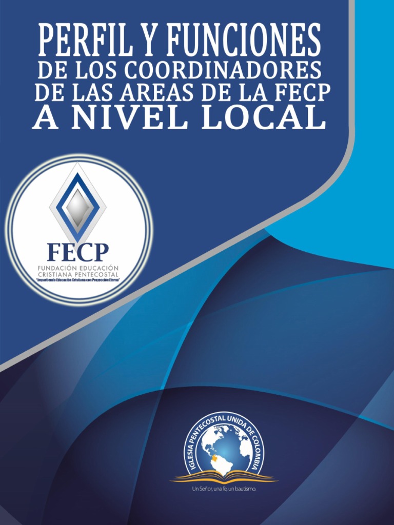 Manual de Funciones de Los Cordinadores de Las Areas de La Fecp - A ...