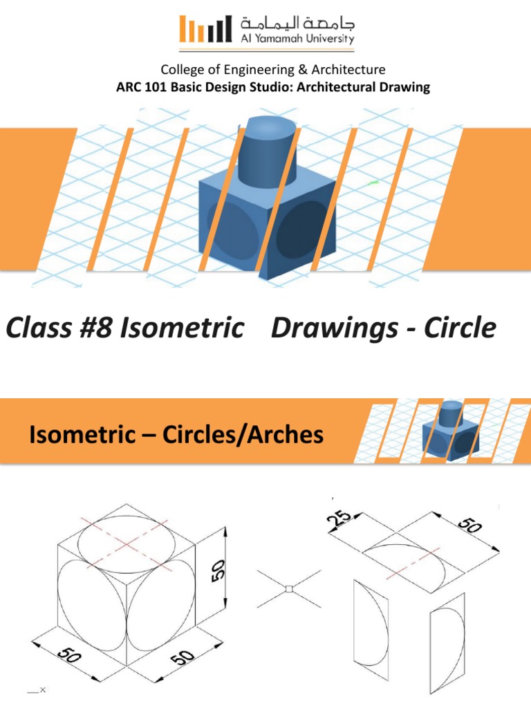 Lecture 8 - Isometric Drawings Circle | PDF