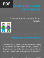 6 Emociones Basicas | PDF