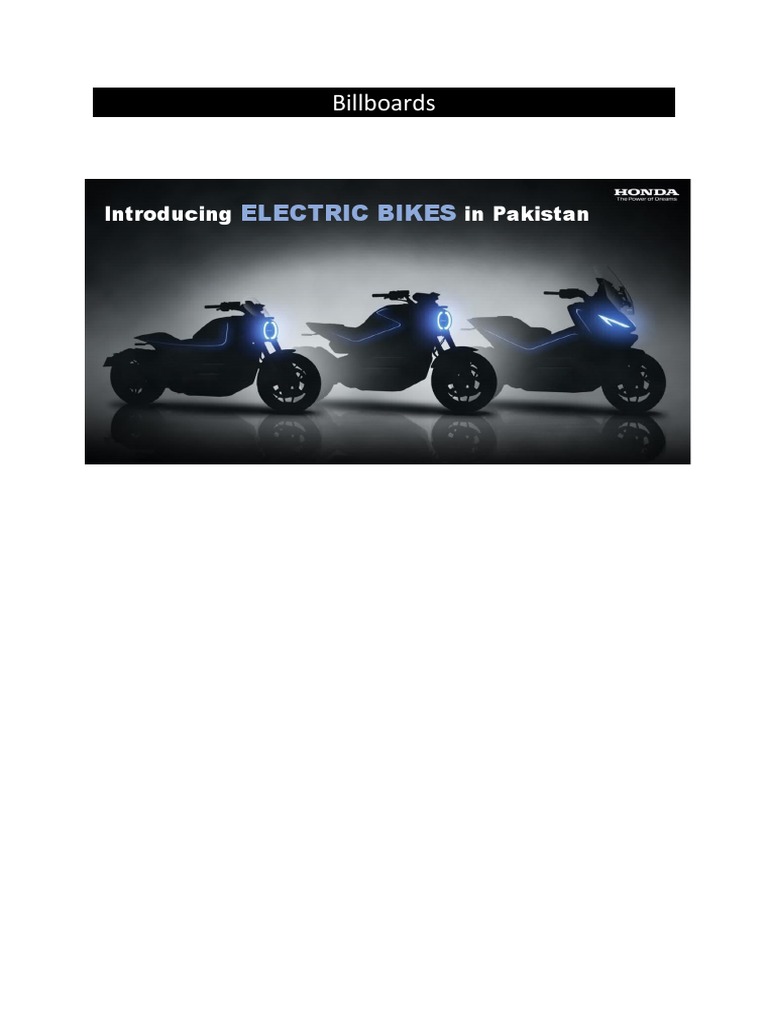Elecrtic Bikes | PDF | Home & Garden