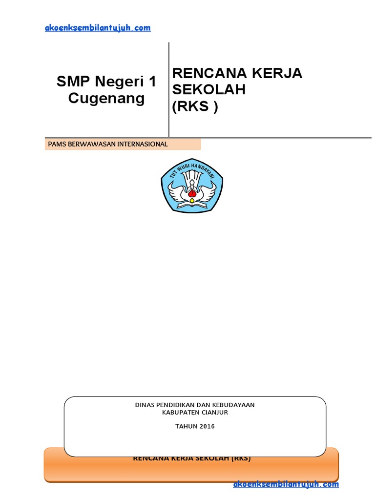 Contoh RKS - Akoenk '97 | PDF