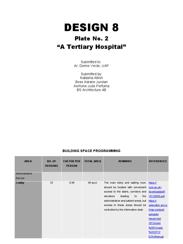 Building Space Programming | PDF | Refrigerator | Kitchen