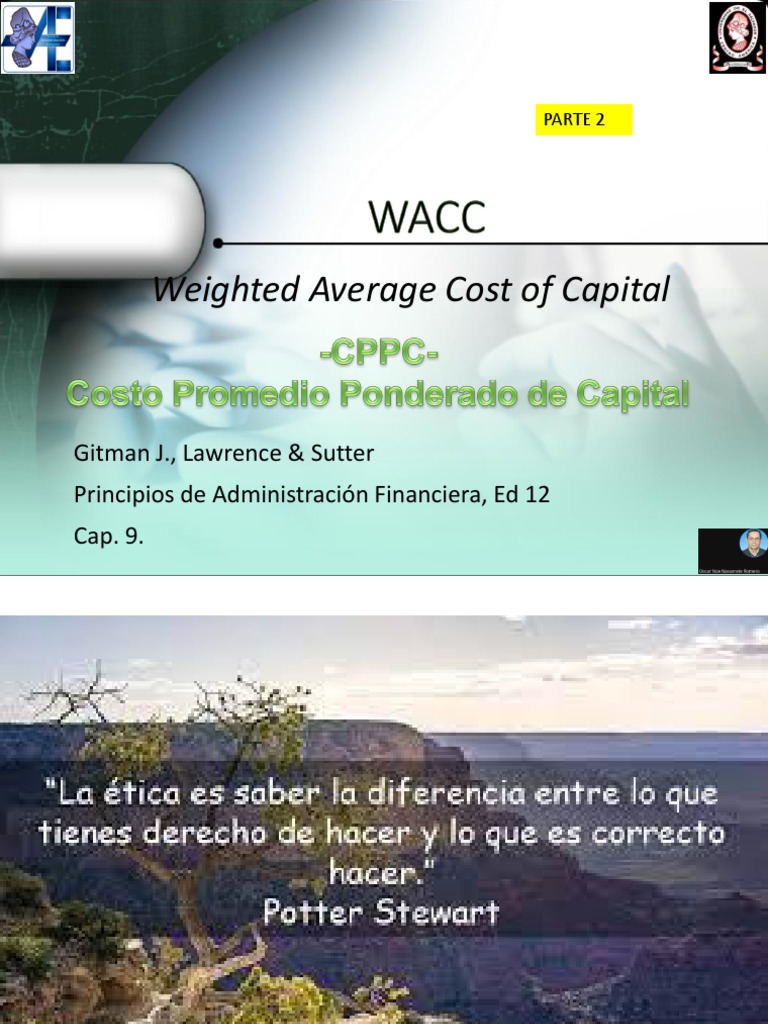 13 WACC Parte 2 Con CAPM | PDF | Modelo de fijación de precios de activos de capital | Compartir ...