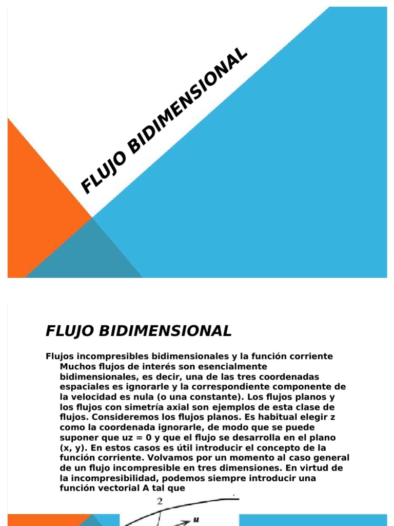 Flujo Bidireccional | PDF | Ecuaciones | Matemáticas
