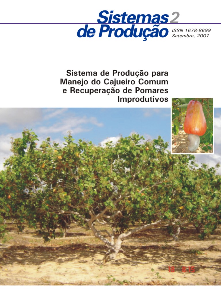 Cajueiro Comum Índices Técnicos | PDF
