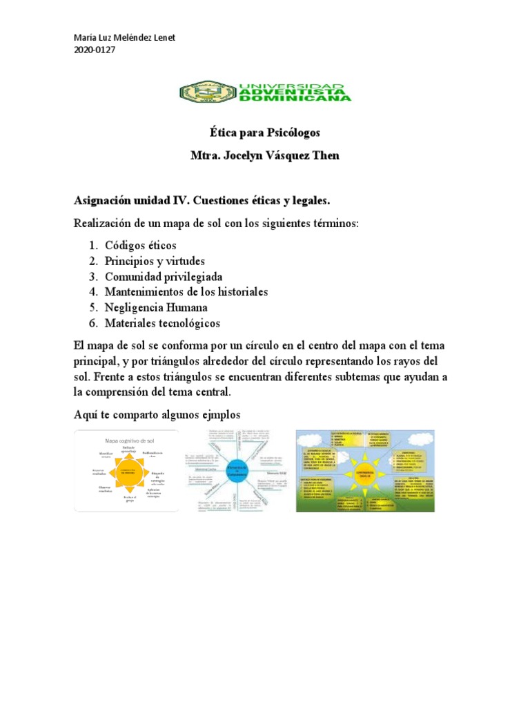 Asignación Unidad IV. Cuestiones Éticas y Legales | PDF