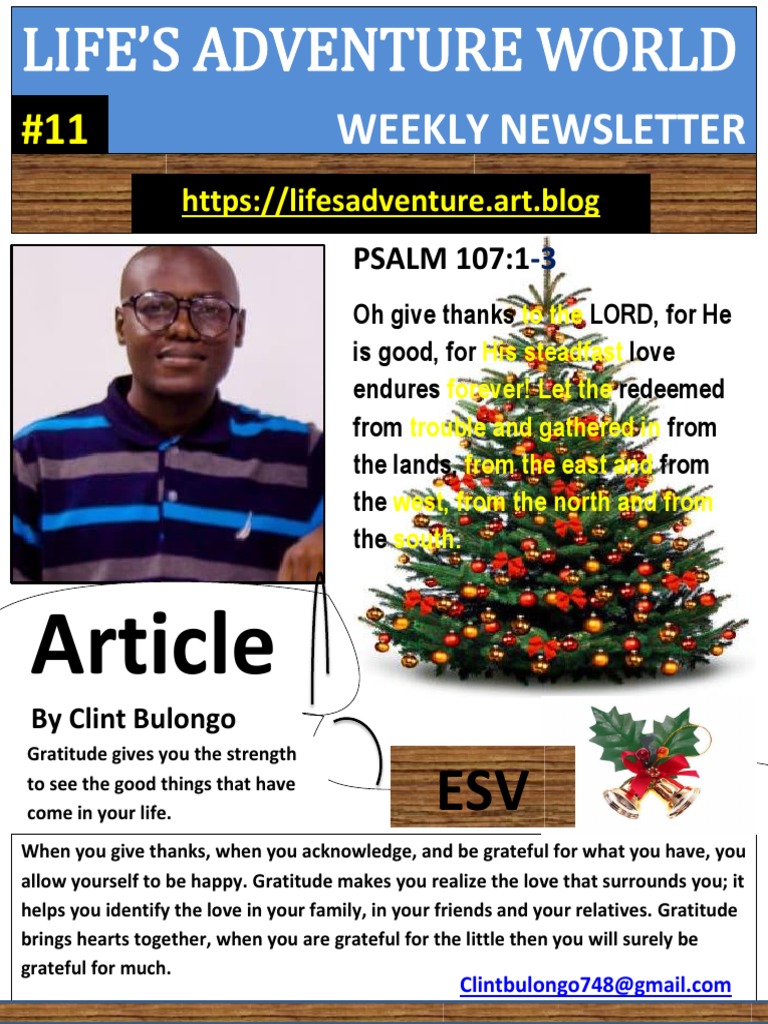 Lifes Adventure World Newsletter 8. | PDF