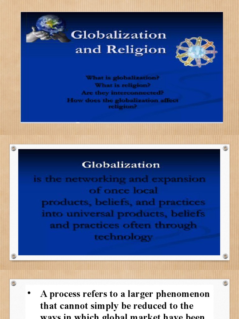 Religion & Globalization | PDF | Globalization | Metaphysics