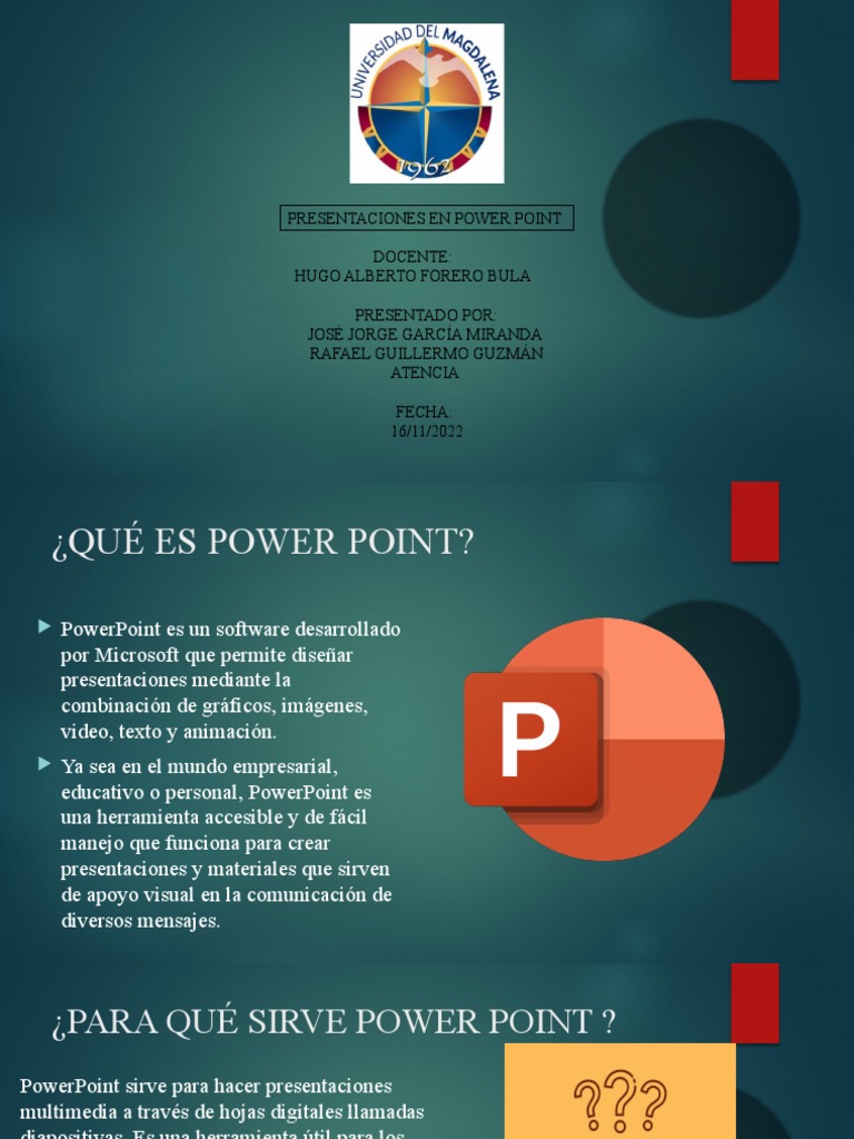 Presentación de Powerpoint | PDF | Microsoft PowerPoint | Multimedia