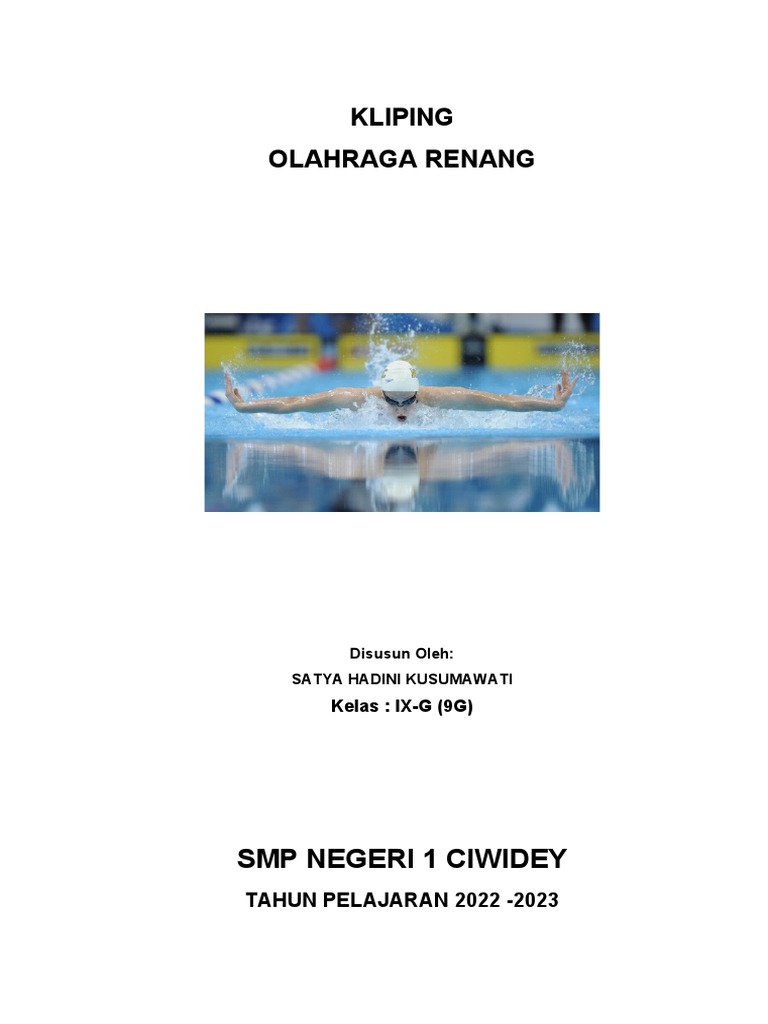 Kliping Renang | PDF