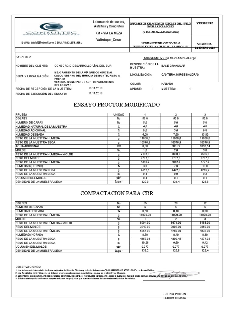 4.CBR Base Granular | PDF