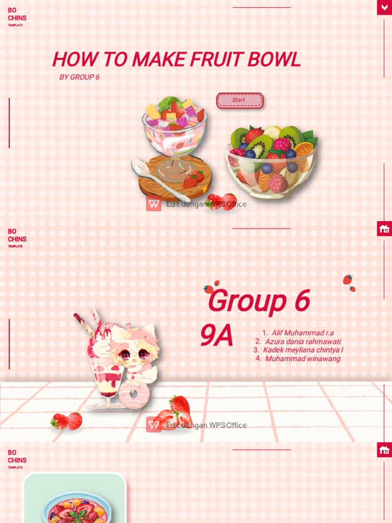 DIY Fruit Bowl Recipe Guide | PDF