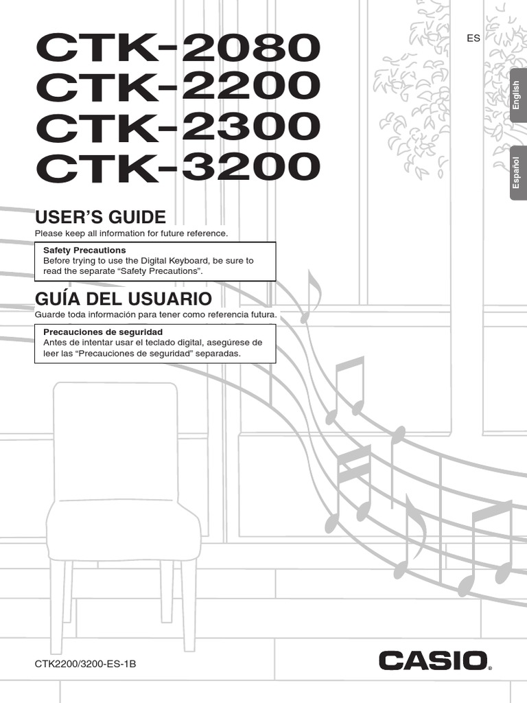 Casio CTK 3200 | PDF | Tempo | Piano