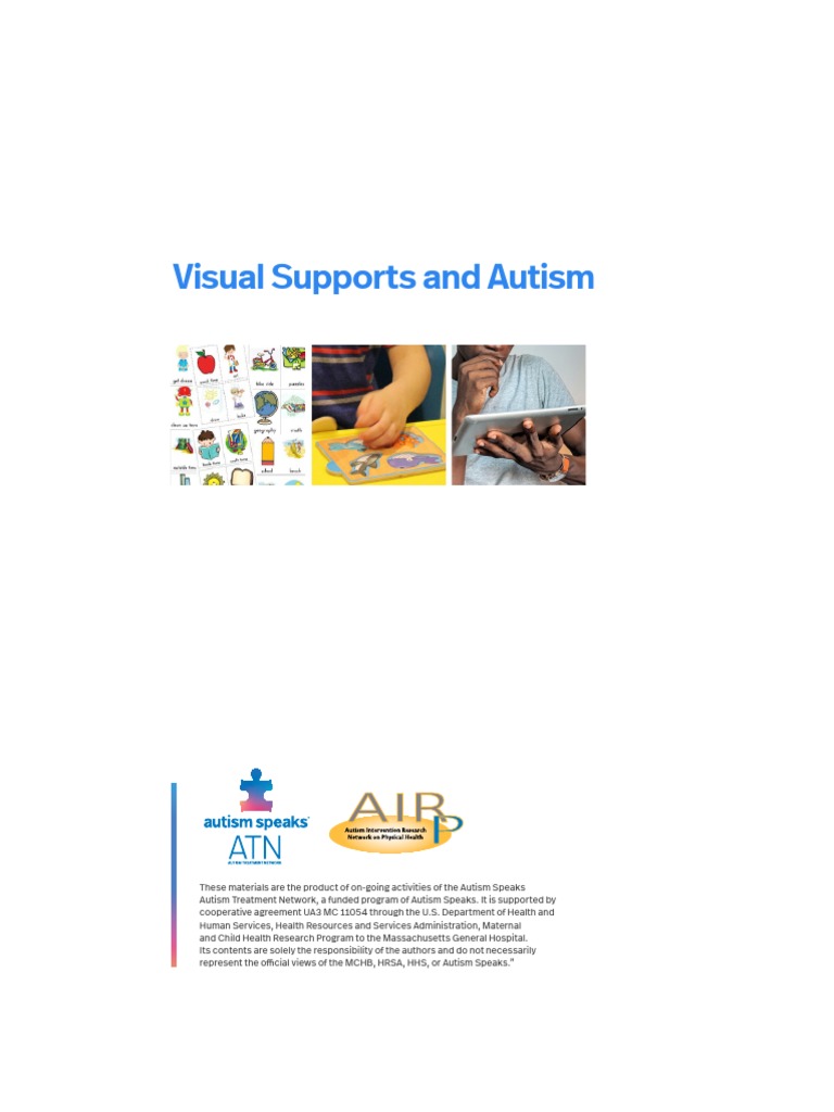 Visual Supports Tool Kit | Download Free PDF | Autism Spectrum | Autism