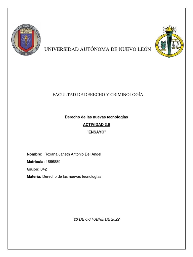 Rjada Ev3.6 DNT | PDF | Documento | Información