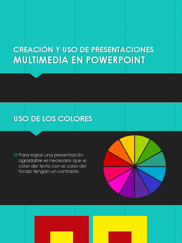 Creación y Uso de Presentaciones Multimedia en Power Point | PDF | Tipografía | Sans Serif