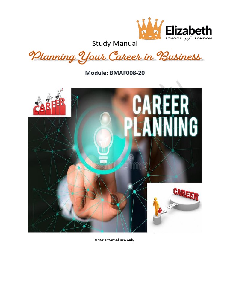 STUDY MANUAL Planning Your Career in Business (V3) | PDF | Swot ...