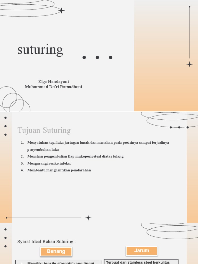 Suturing | PDF