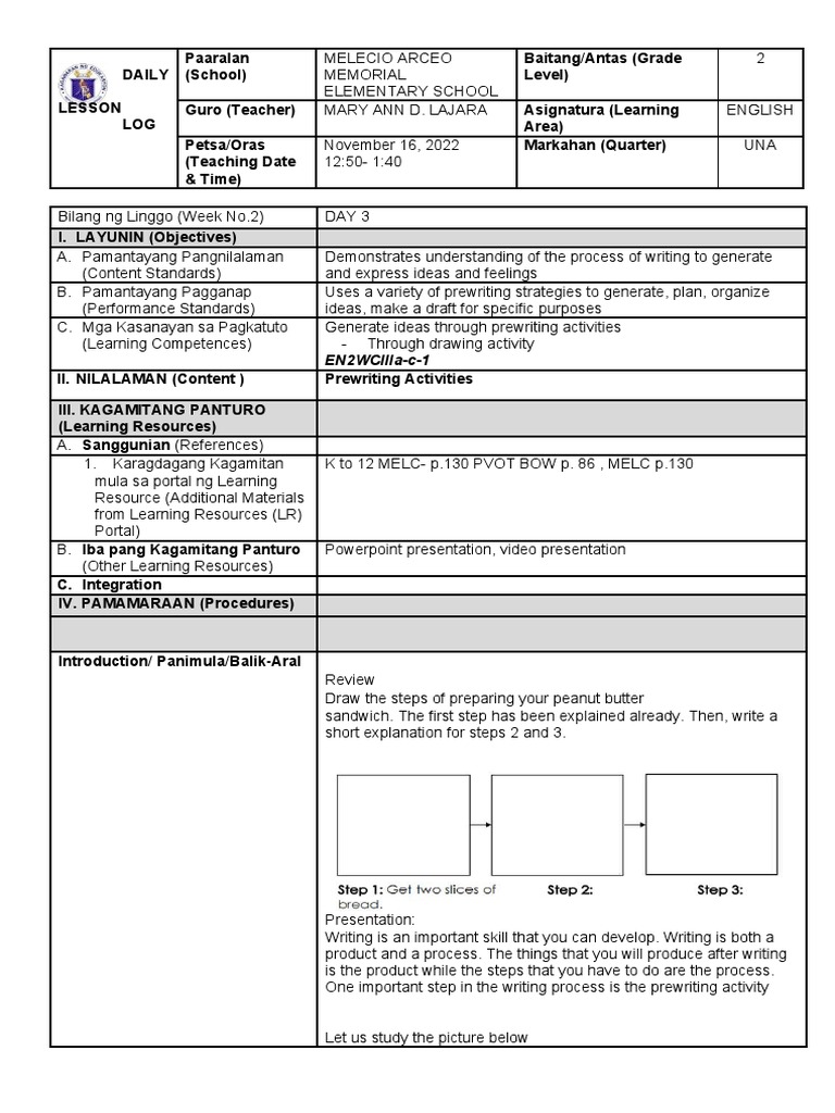 English Week 2 Day 1 | PDF | Cognitive Science | Behavior Modification