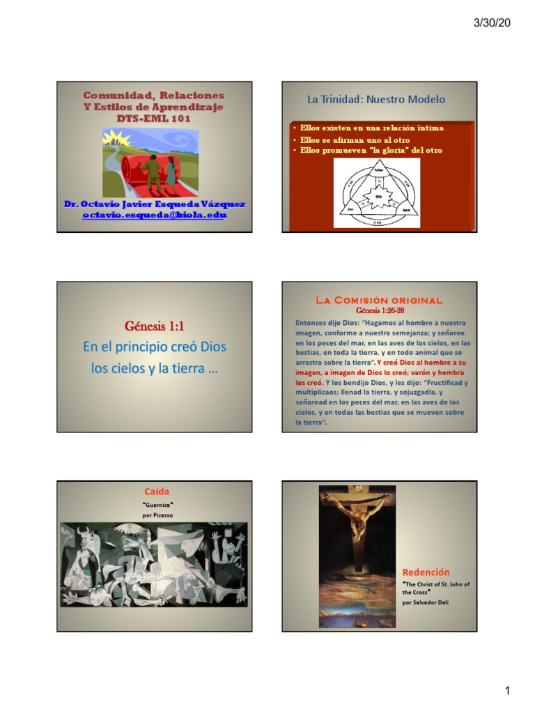 Octavio Esqueda - Comunidad-Relaciones-Aprendizaje | PDF | Cristo (título) | Creencia religiosa ...