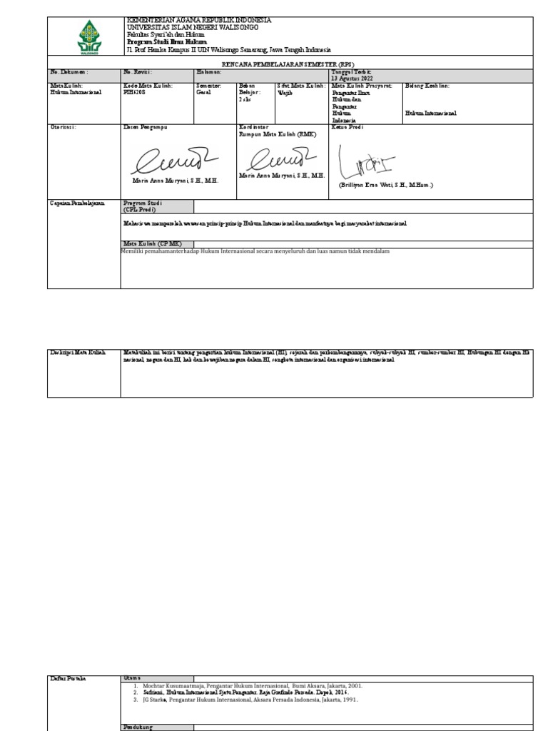 RPS Hi-Pih 2021-1 | PDF