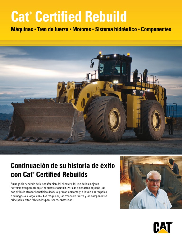 Cat Certified Rebuild Brochure PSDP9132-04 Spanish - All Products | PDF ...