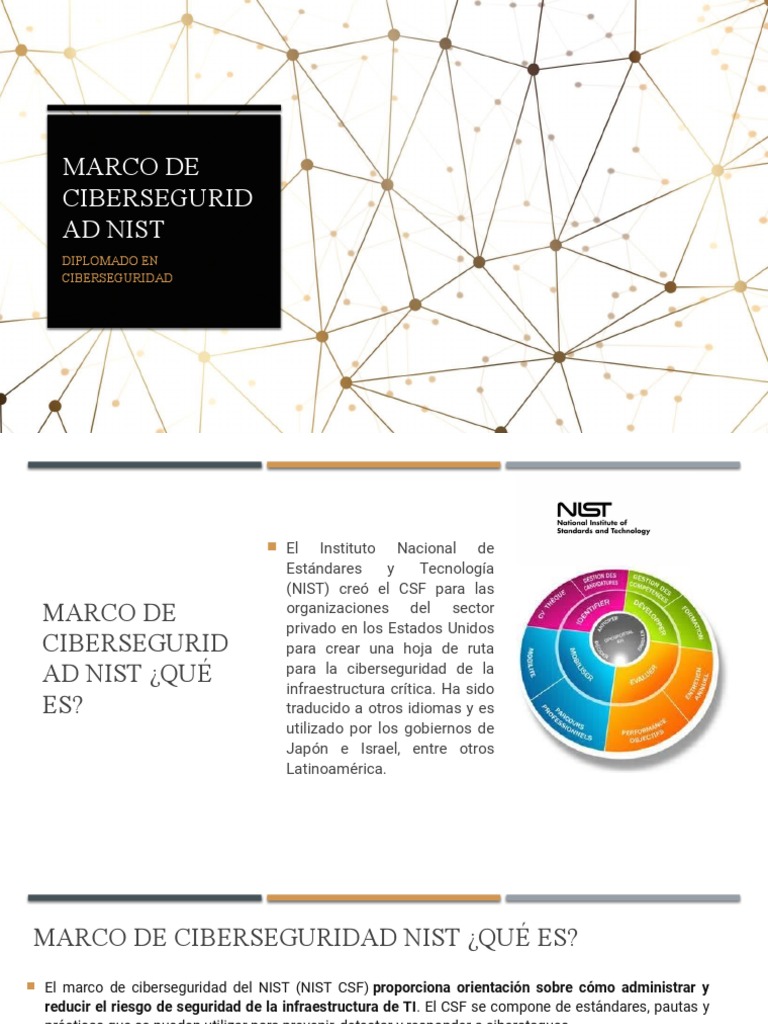 Marco de Ciberseguridad NIST | PDF | La seguridad informática | Seguridad