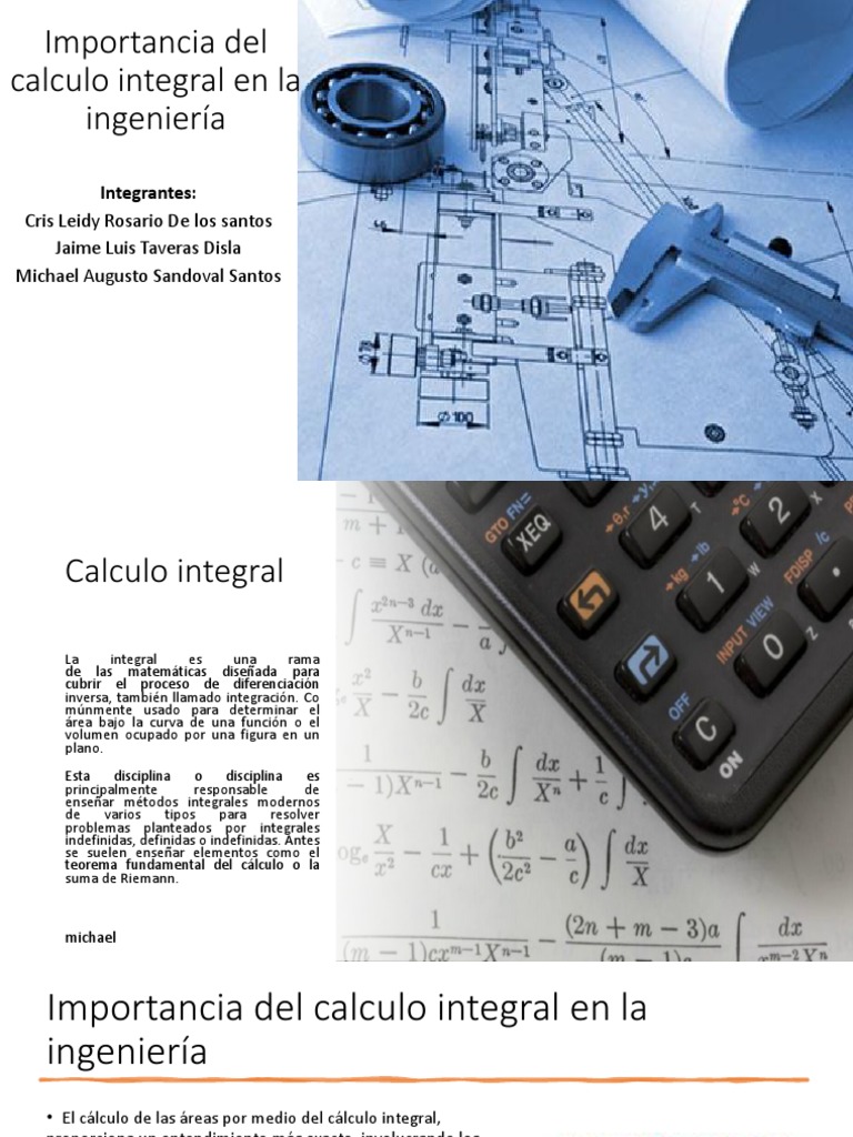 Importancia del cálculo integral en ingeniería | PDF | Arte