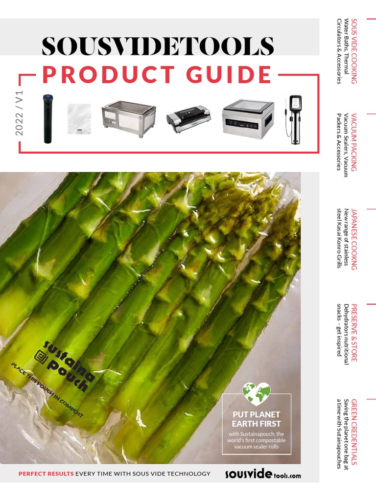 SousVideTools Product Guide 2022 | PDF | Home | Food And Drink Preparation