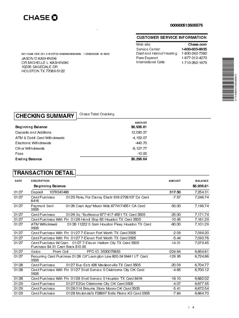 List | PDF | Deposit Account | Personal Identification Number