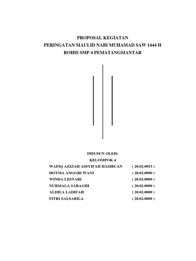 Proposal Ekskul PAI Kelompok 4 | PDF