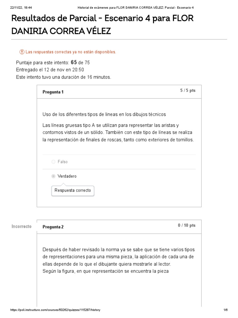Parcial - Escenario 4 | PDF | Dibujo | Geometria plana)