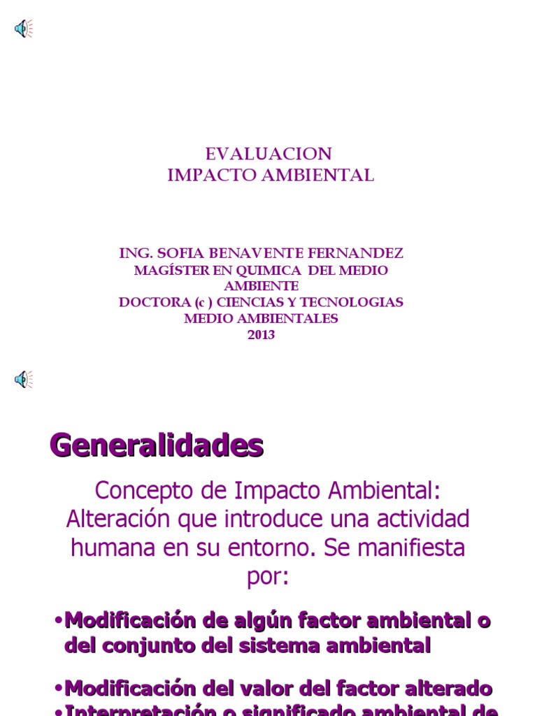 Eia - SBF | PDF | Evaluación de impacto ambiental | Entorno natural