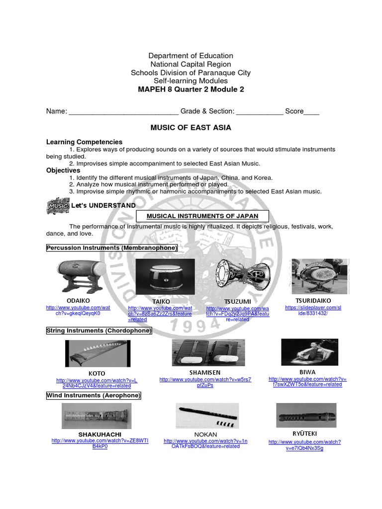 Understanding the Traditional Musical Instruments, Paintings, and ...