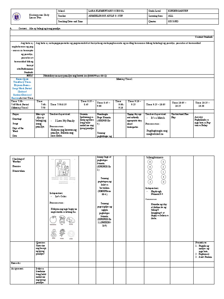 Kinder-New-DLL Week11 - Day4 | PDF