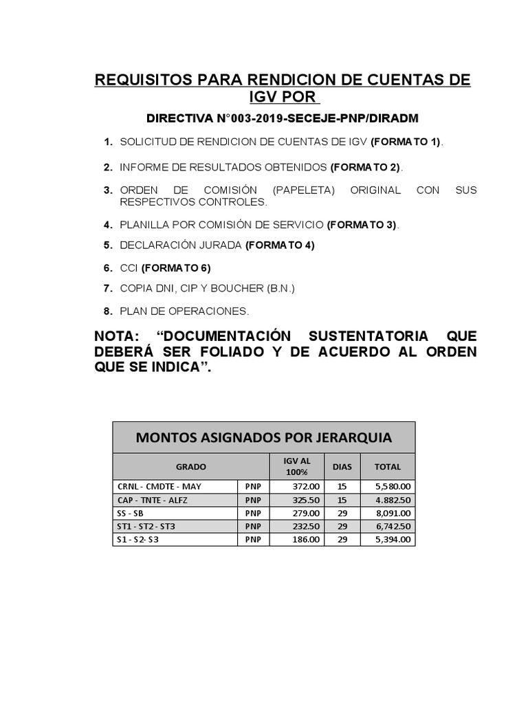 Rendicion Pachacuteq | PDF