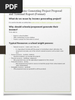 SAMPLE Income Generating Project ProposAL | PDF | Art | Business