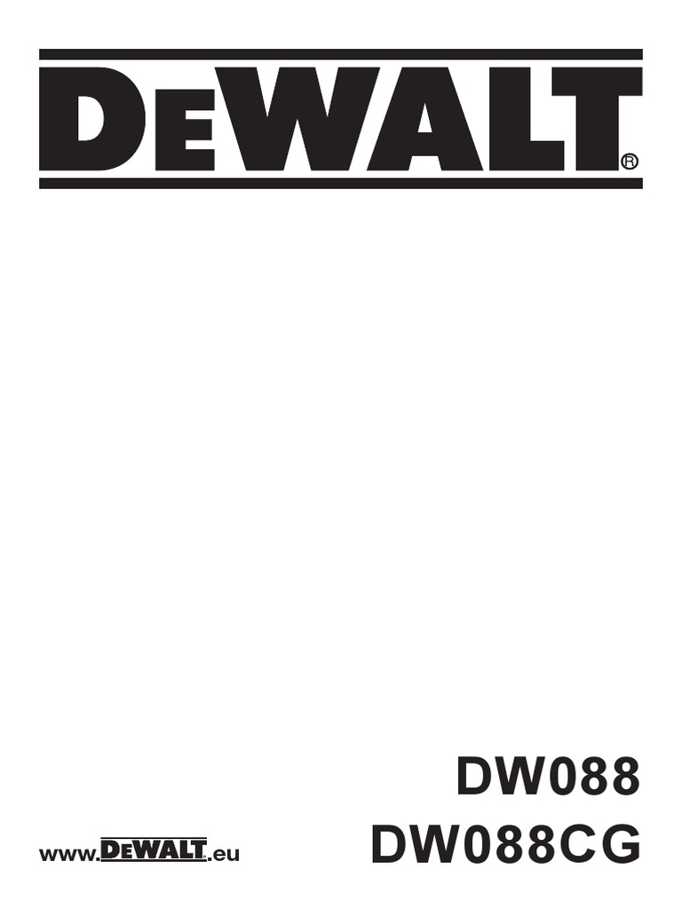 DW088 T2 DW088CG T1 Eu | PDF