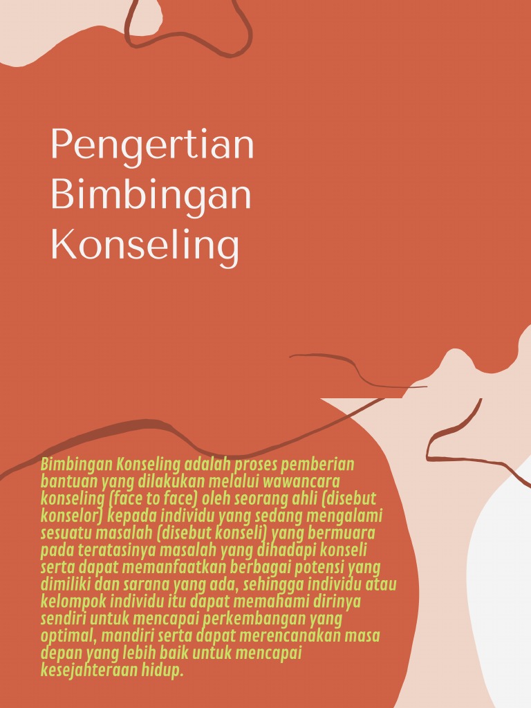 Pengertian, Tujuan Dan Arah Layanan BK | PDF Pengertian, Tujuan Dan Arah Layanan BK | PDF