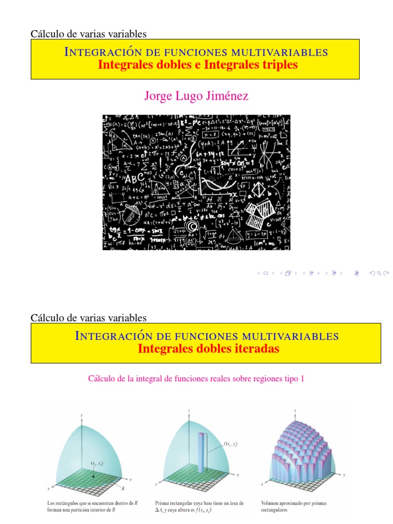Integración Multivariable | PDF