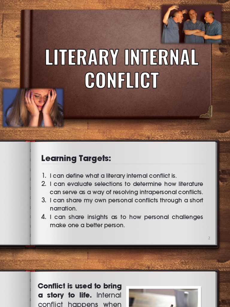 Lixterary Internal Conflict | PDF | Psychology | Psychological Concepts