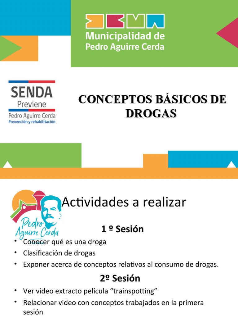 CONCEPTOS BÁSICOS DE DROGAS | PDF | Drogas | Conceptos psicologicos