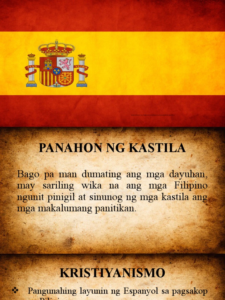 Kasaysayan NG Wika at Panitikan Sa Panahon NG Kastila | PDF