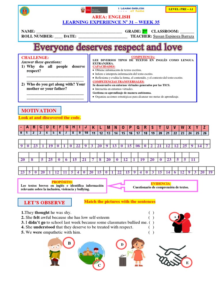 Worksheet 31 Reading - Ok | PDF | Cognitive Science