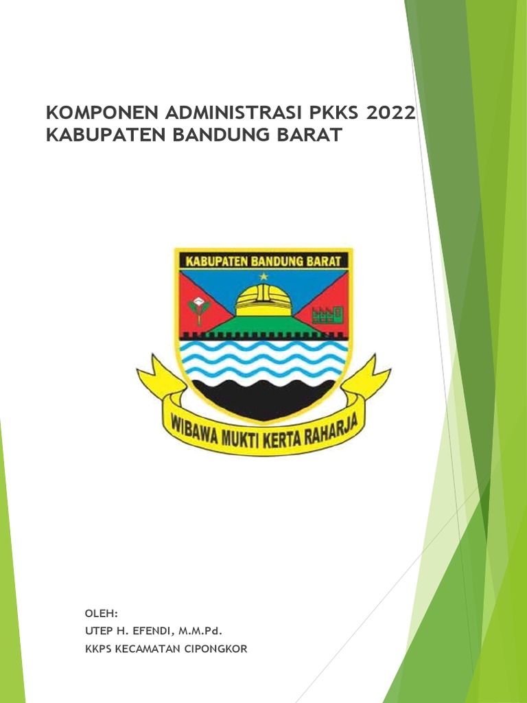 Komponen Administrasi PKKS 2022 | PDF