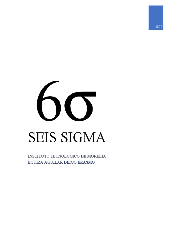 Seis Sigma | PDF