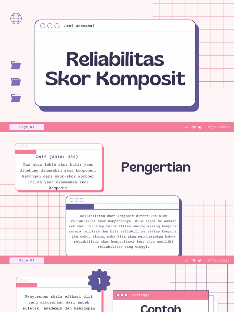 Reliabilitas Skor Komposit | PDF