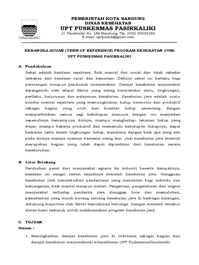 KAK Program Keswa | PDF