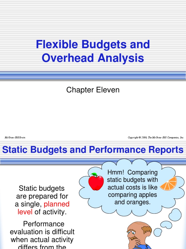 F Ch11 Flexible Budgets and Overhead Analysis | PDF | Cost Accounting ...